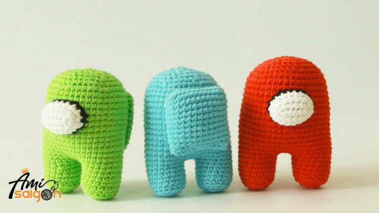 Free Among Us crochet pattern by Happy Amigurumi - Ami Saigon