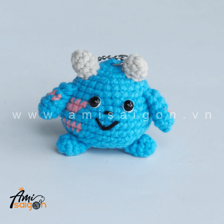 Sullivan Character Free Crochet Amigurumi Pattern - Ami Saigon