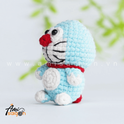 Free Doraemon amigurumi crochet pattern - Ami Saigon