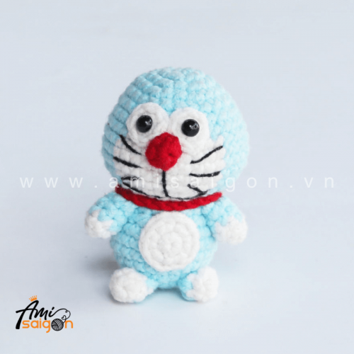 Free Doraemon amigurumi crochet pattern - Ami Saigon