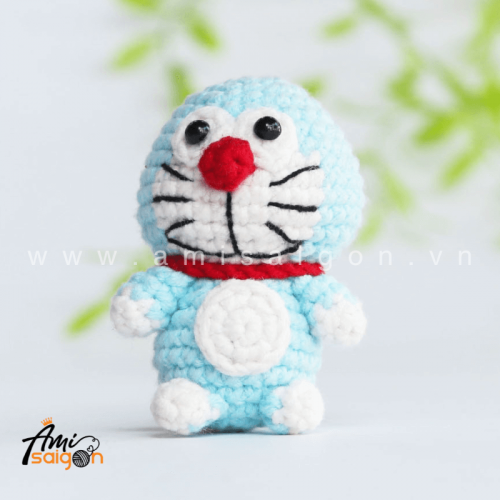 Free Doraemon amigurumi crochet pattern - Ami Saigon