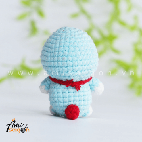 Free Doraemon amigurumi crochet pattern - Ami Saigon