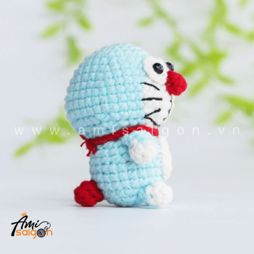 Free Doraemon amigurumi crochet pattern - Ami Saigon